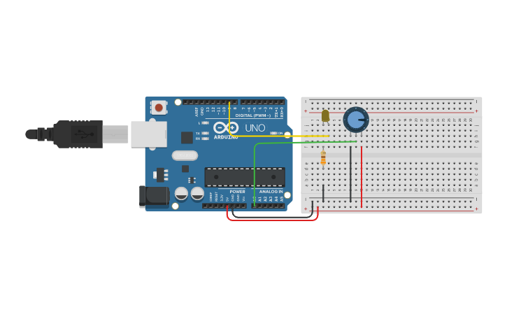 Circuit design Example 7 - Tinkercad