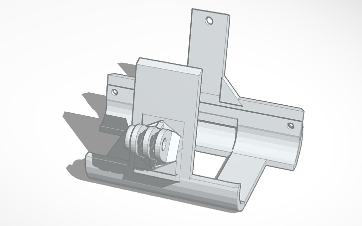3D design OpenROV Trident Top GoPro mount | Tinkercad