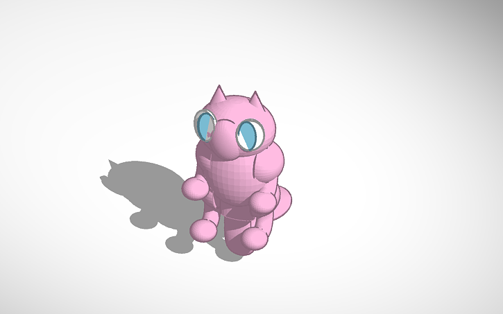 3D design Mew (Pokemon) - Tinkercad