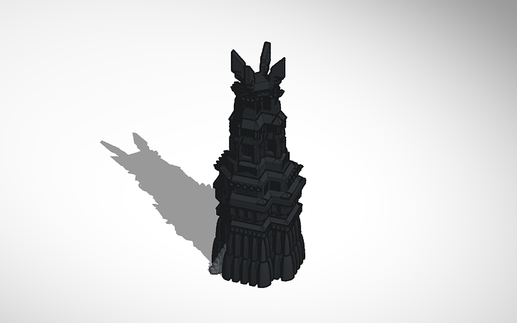 3D design LOTR Tower | Tinkercad