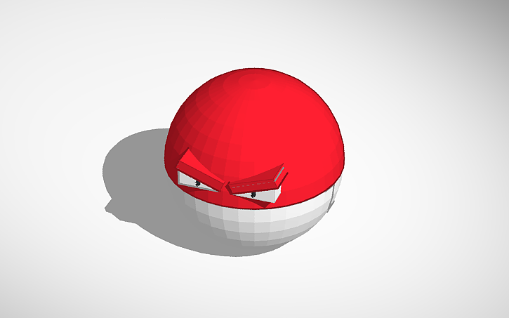 3D design voltorb - Tinkercad