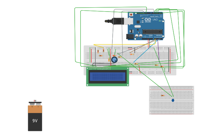 Circuit design multimeter project - Tinkercad
