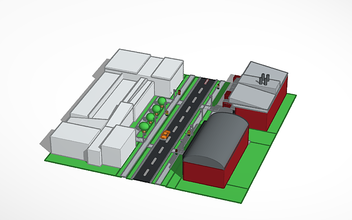 3D design Grant street project | Tinkercad