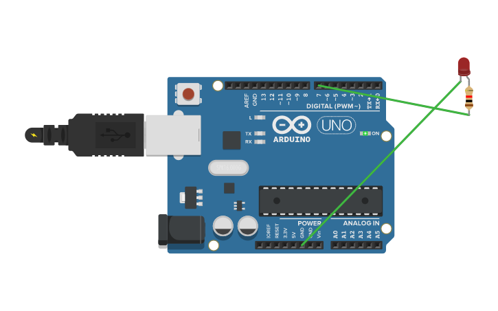 Circuit design SOS - Tinkercad