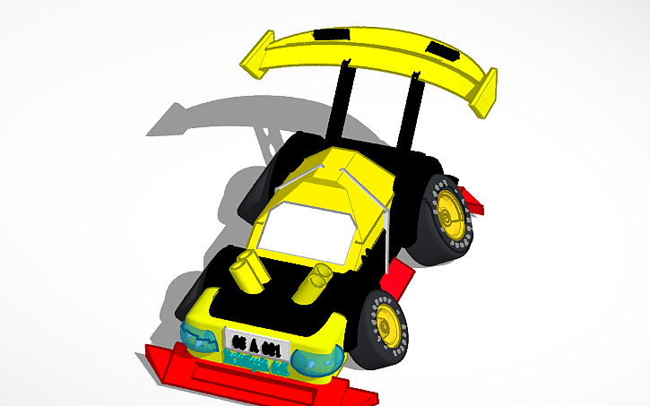 3d Design Ralli Tokyo Drİft Arabasi Tinkercad