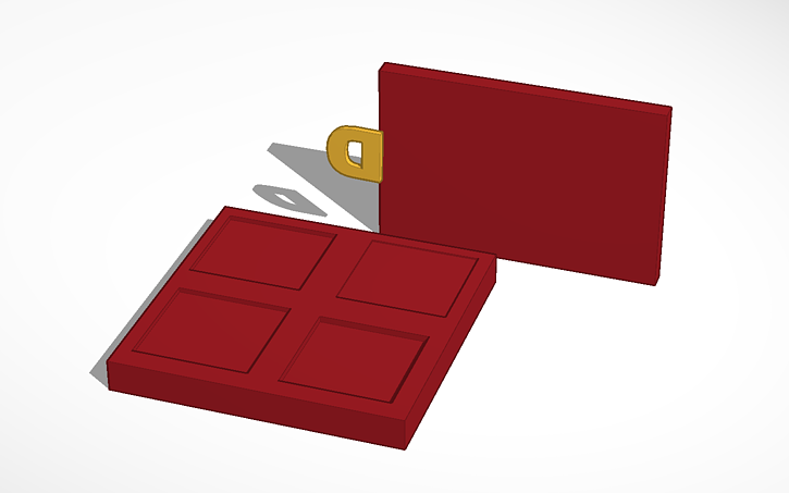 3D design Copy of jewelry box - Tinkercad