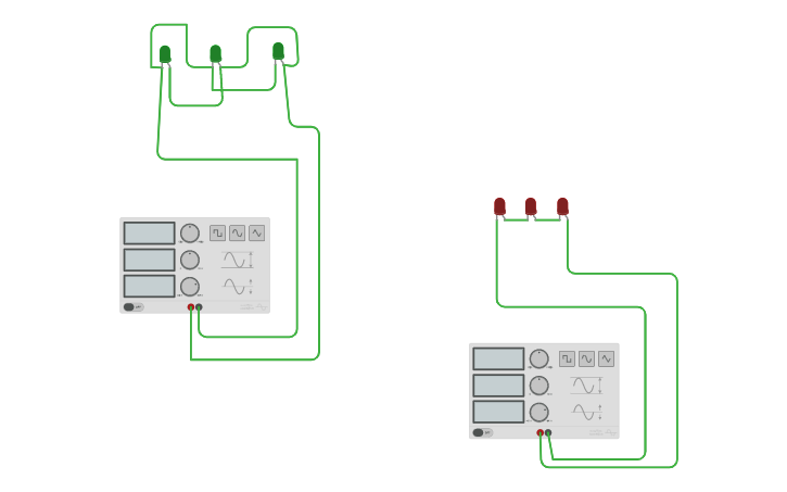 Circuit design Circuito em série e Paralelo - Tinkercad