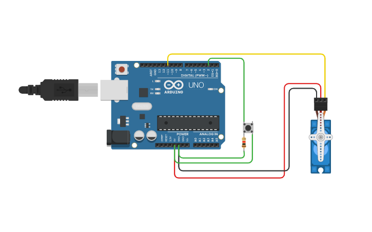 Circuit design PSSA05-Microservo dan Potensio - Tinkercad Circuit design PSSA05-Microservo dan Potensio - Tinkercad