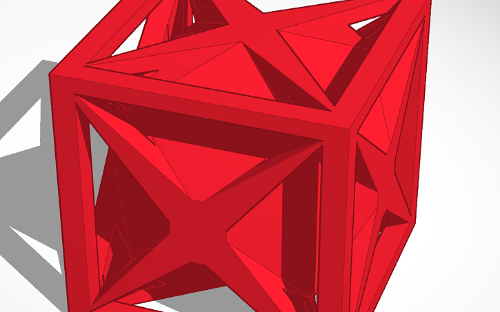 3D design Fast Print Vex Cube | Tinkercad