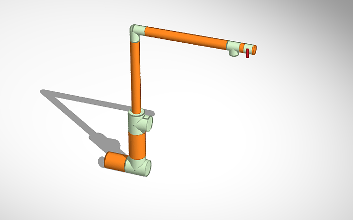 3D design tuberia - Tinkercad