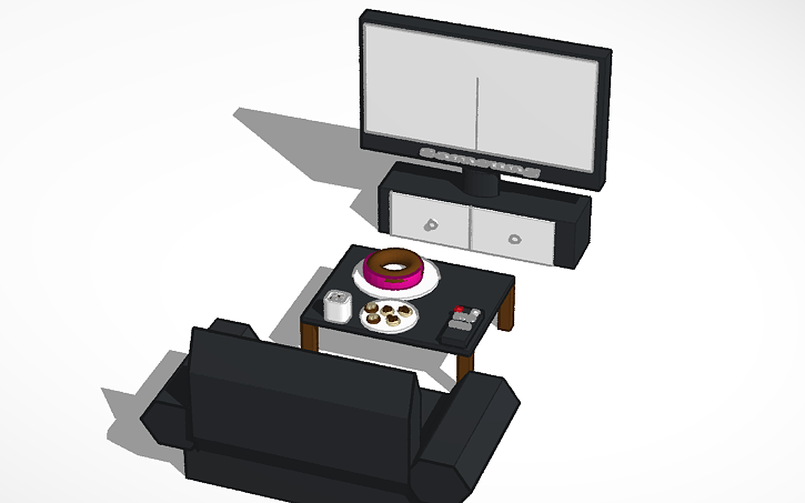 3D design NETFLIX - Tinkercad