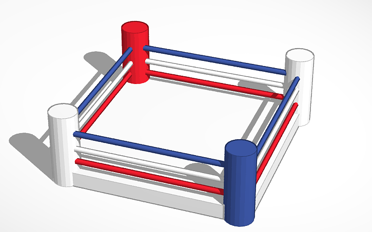 3D design boxing - Tinkercad