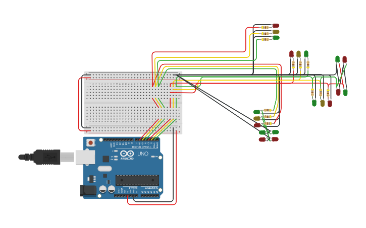 Circuit design Atividade 1 - Tinkercad