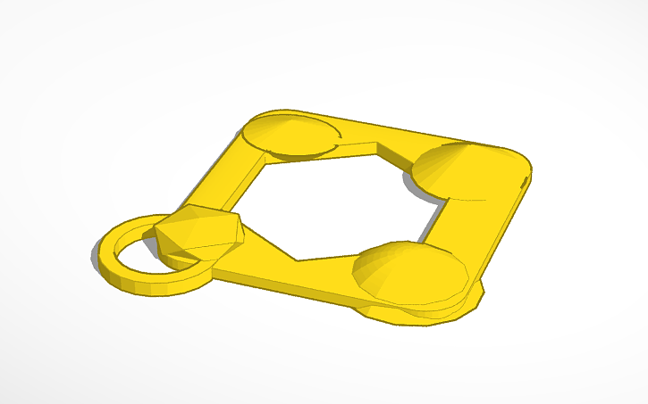 3D design key chain | Tinkercad