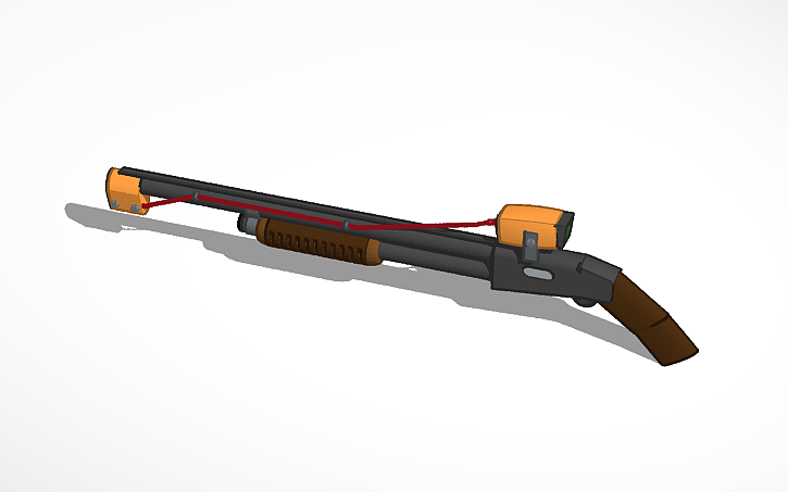 3D design TF2 Rescue Ranger - Tinkercad