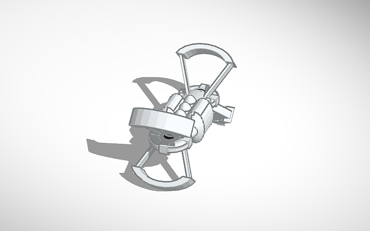 3D design First ever warp ship? - V3 - Tinkercad