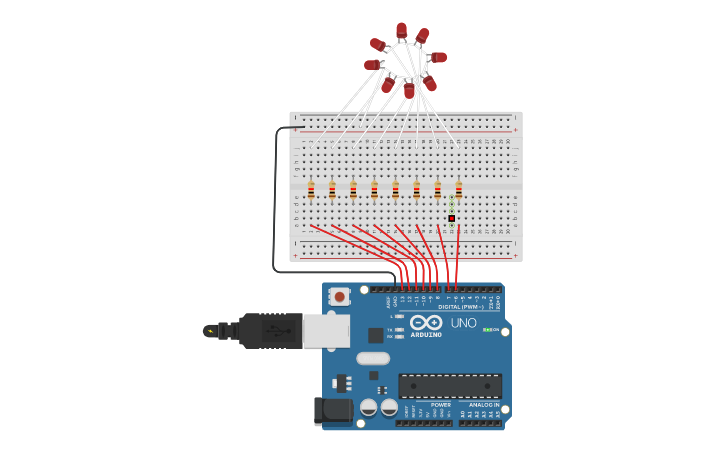 Circuit design Sistemas Embarcados Atividade - Vinicius Scoponi - Tinkercad