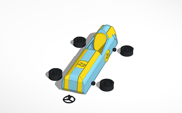 3D design [Fallout 4] New Toy Car - Tinkercad