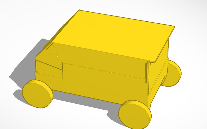 3D design car | Tinkercad