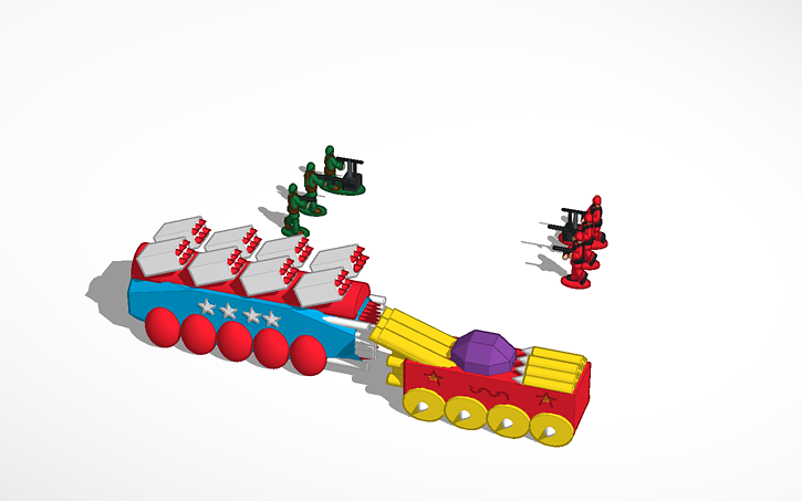 3D design Battle of the 3d printed | Tinkercad