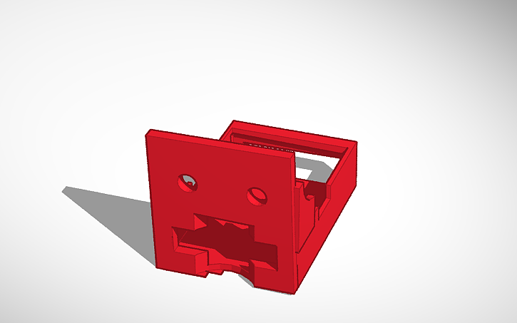 3D design LK4 sdcard reader holder - Tinkercad