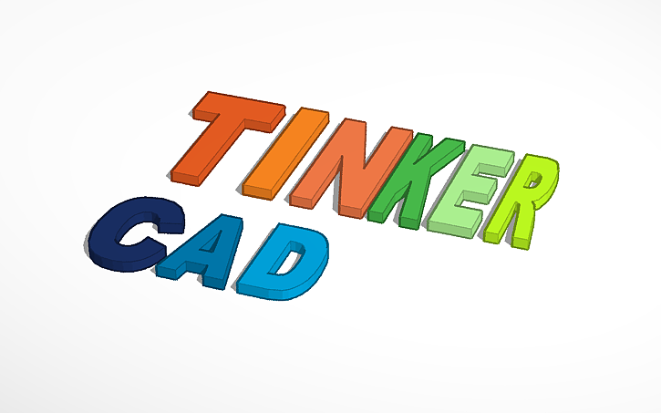 3D design Tinkercad - Tinkercad
