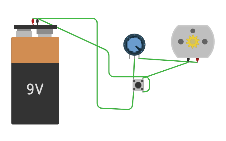 Circuit design how to control speed of dc motor - Tinkercad