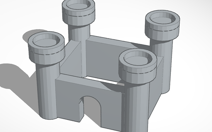 3d Design Castle Tinkercad 