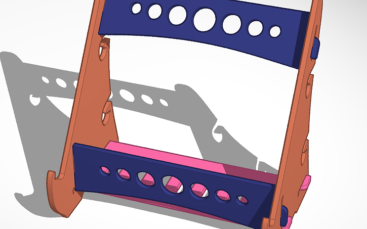 3D design zBook laptop stand - Tinkercad