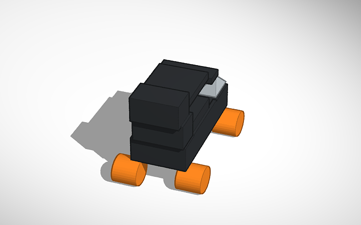 3D design Monster Truck - Tinkercad