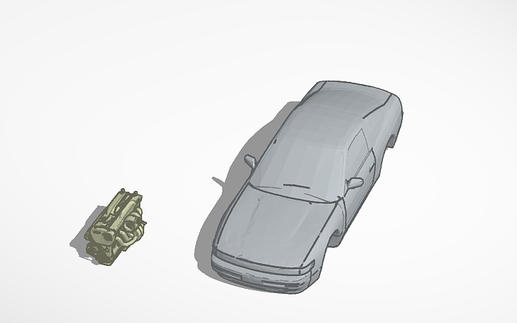 3D design rb26 and s13 - Tinkercad