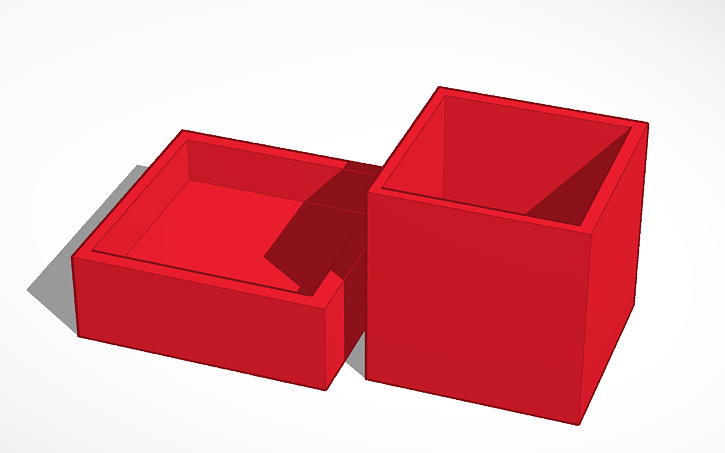 3D design mini box | Tinkercad