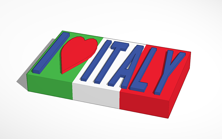 3D design italy - Tinkercad