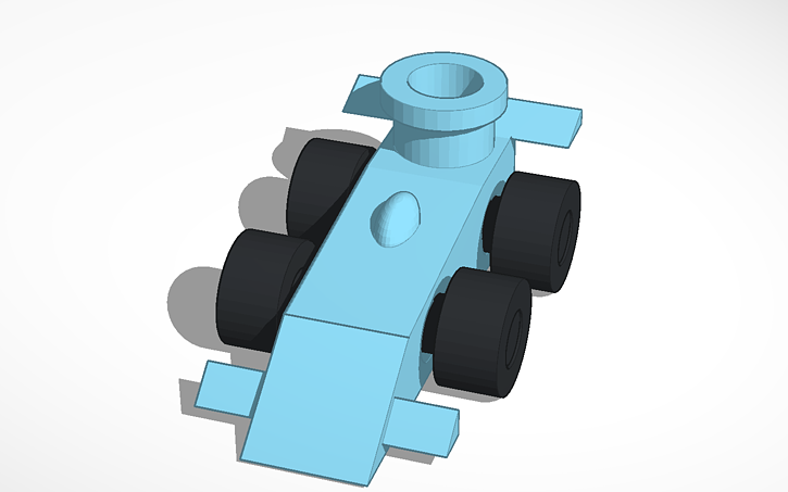 3D design Balloon Car - Tinkercad