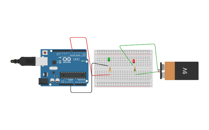 Circuit design Activity 1-Blink | Tinkercad