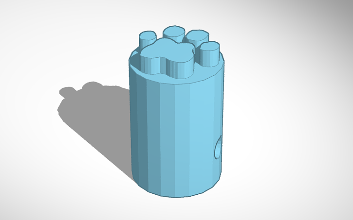 3d Design Paw Print Tinkercad
