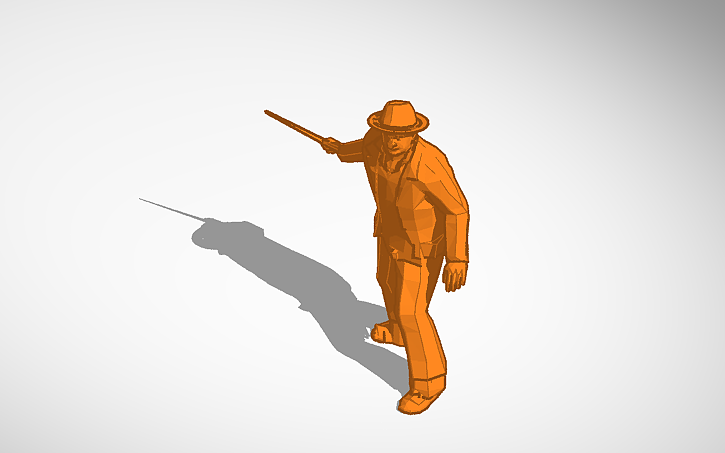 3D design Wizard Dad - Tinkercad