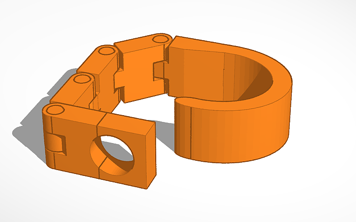 3D design Bag Hook, large - Tinkercad