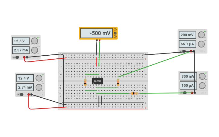 Circuit design Adder | Tinkercad