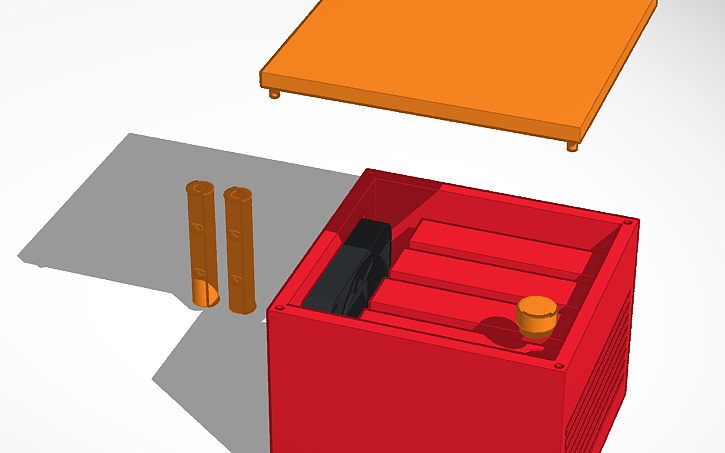 3D design Water Powered Air Conditioner - Tinkercad
