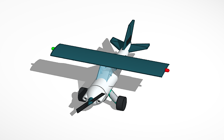 3D design Airplane | Tinkercad