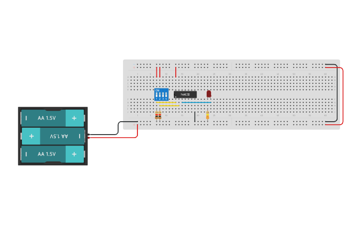 Circuit design problema 2 | Tinkercad