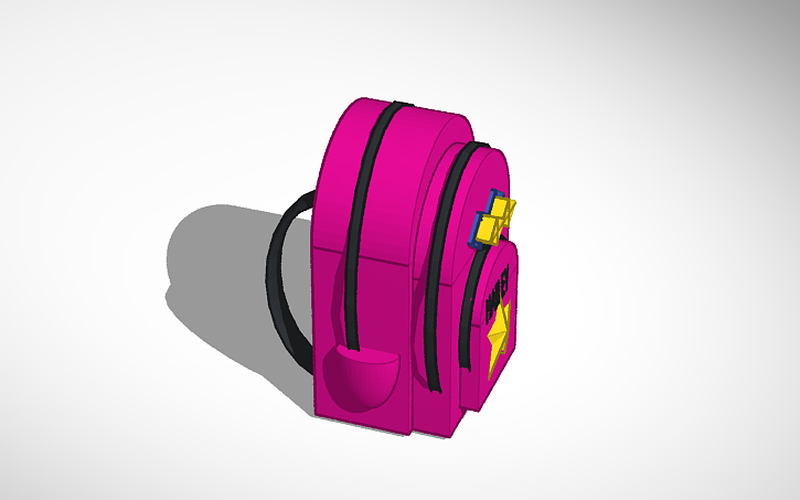 3D design Hailey's backpack - Tinkercad
