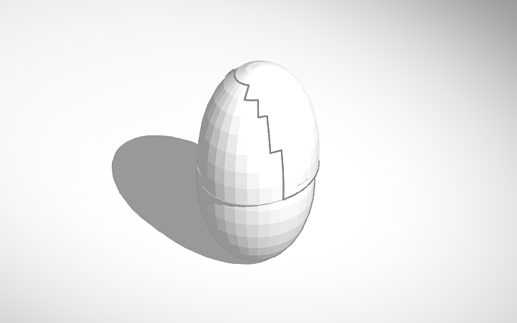 3D design Copy of egg | Tinkercad