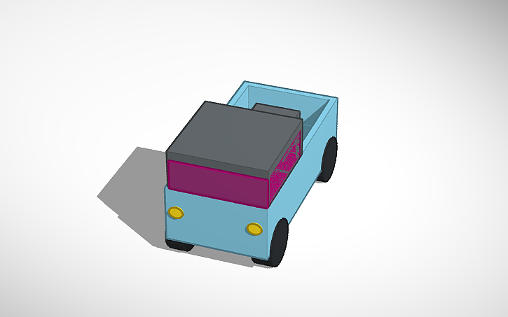 3D design My Truck!!! 😎👍 | Tinkercad