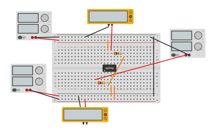 Circuit design consigna 13 parte 1 - Tinkercad
