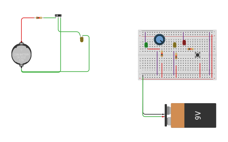 Circuit design How to use a Breadboard - Tinkercad