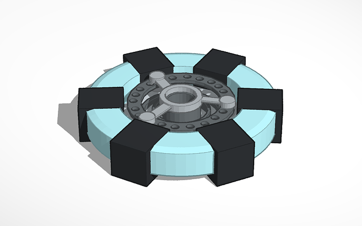 3D design Arc Reactor - Tinkercad