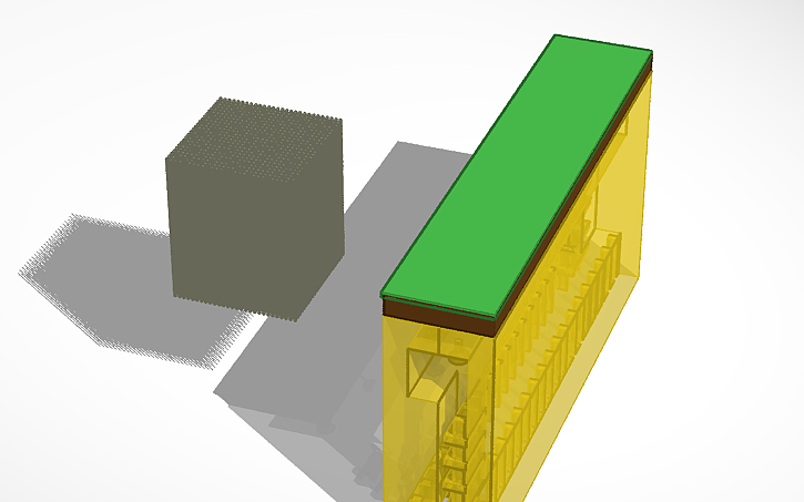 3D design tp31289 famous building | Tinkercad