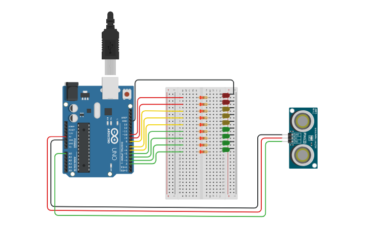 Circuit design SENSOR DE VOZ - Tinkercad